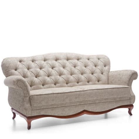 Jvmoebel Sofa Weißer Chesterfield Dreisitzer Couch Polster Möbel Textil