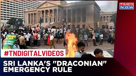 Sri Lanka Emergency Law Furious 22 Million Lankans Denounce