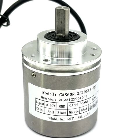 12 Bit 60mm Single Turn Absolute Rotary Encoder Ssi 4 20ma Modbus Canopenparallelrs422