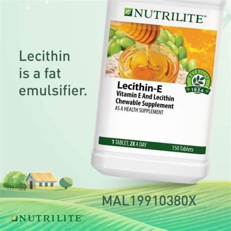 NUTRILITE LECITHIN E Shopee Malaysia