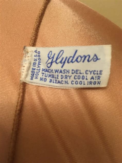 Vintage 70s Glydons Nylon Lace Nightgown Slip Dress S Gem