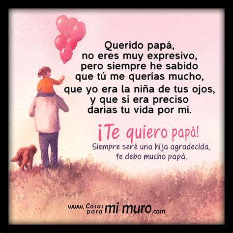 Imagen De Una Hija Para Su Papá Cosas Para Mi Muro