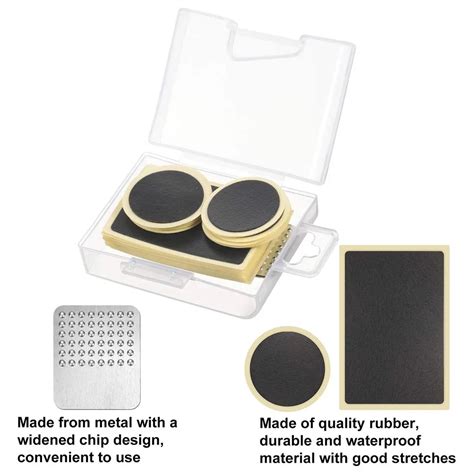 접착식 자가 접착제 없는 자전거 타이어 튜브 펑크 수리 패치 도구 무료 콜드 패치 실란트 수정 휴대용 타이어 핏 28 개 Aliexpress