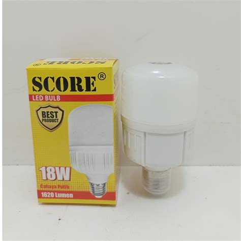 Jual Lampu LED Bohlam LED Murah Capsule SCORE W WATT Shopee Indonesia