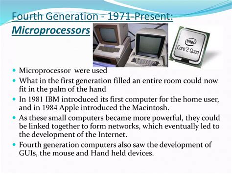 The Five Generations Of Computers Presentation Pptx Computing Technology And Computing