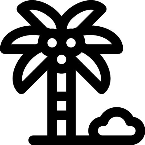Coconut Tree Coconut Vector Svg Icon Svg Repo
