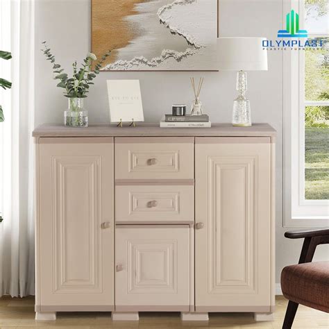 Jual Olymplast OTC Credenza Modern Lemari Laci Cabinet Rak Meja TV