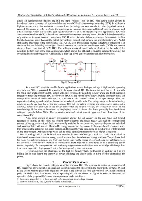 Design And Matlab Simulation Of A Fuel Cell Based Interleaved Buck Converter With Low Switching