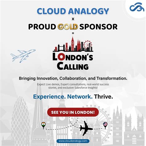 Cloud Analogy On Linkedin Cloudanalogy Londoncalling2025 Salesforce Goldsponsor Aiincrm…