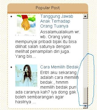 Cara Membuat Scroll Box Pada Popular Posts LOVEHEAVEN07