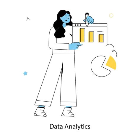 Premium Vector An Outline Mini Illustration Of Data Analytics