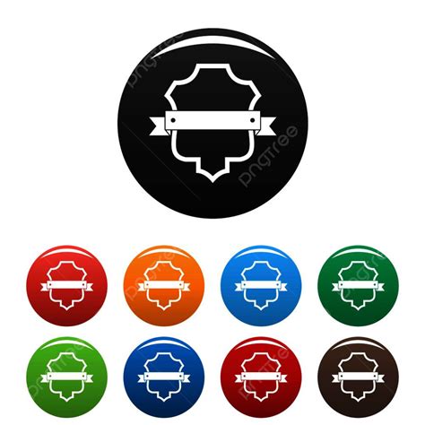 Badge Collection Vector Art Png Badge Guardian Icon Set Collection