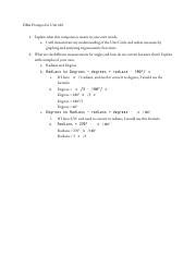Algebra DBA Unit Docx DBA Prompts For Unit Explain What This Competency Means In