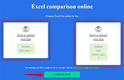Сравнение таблиц в Excel