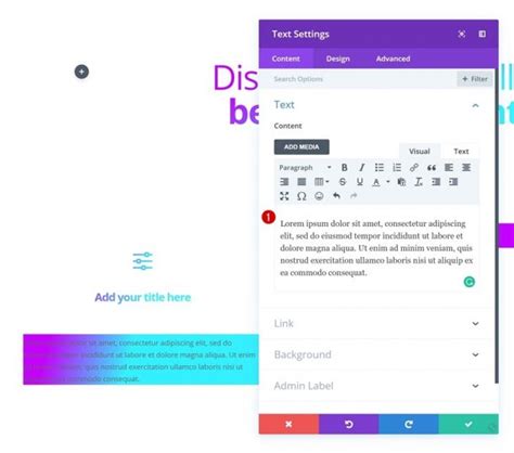 How To Apply A Gradient Text Color To Your Copy Using Divis Built In