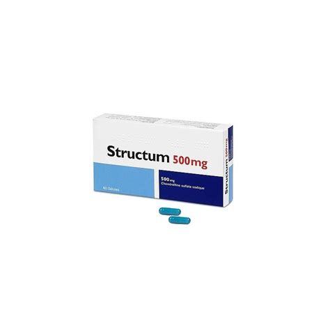 Structum 500mg 60 Gelules Pierre Fabre Medicament