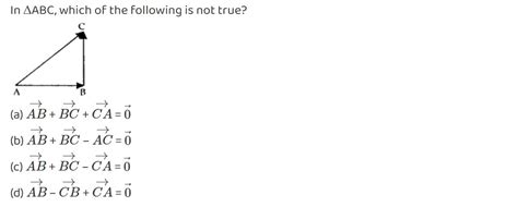 Cbse Class 12 Maths Chapter 10 Vector Algebra Mcqs