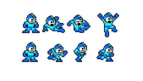 ドット絵スプライト 8「ロックマン」860 490 Fc Kyfn0118 さんのイラスト ニコニコ静画 イラスト