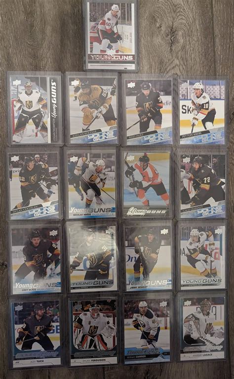 I Have Been Slowly Collecting All Vgk Players Young Guns Last Night