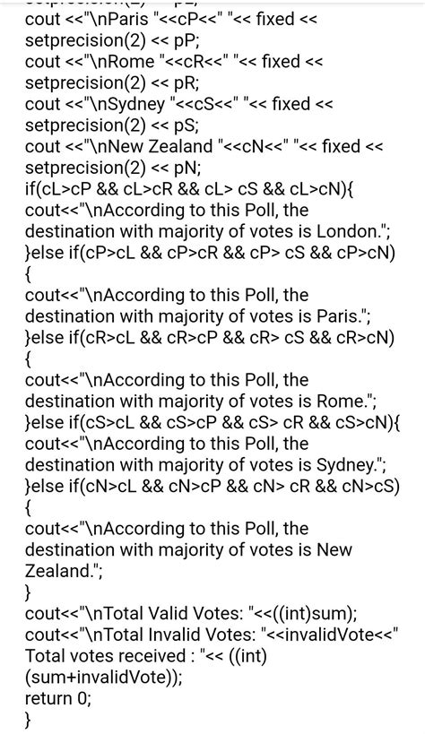 Solved C Computer Science Expert Solution Include