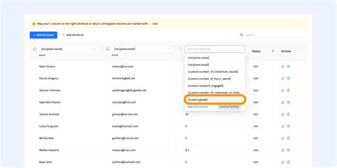 Generate Certificates From Spreadsheet Data