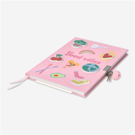 Diary With Lock A5 Flying Tiger Copenhagen
