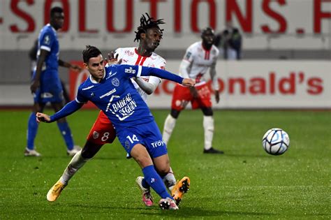 Football Ligue 2 Battue Par Troyes Las Nancy Lorraine Bien Trop