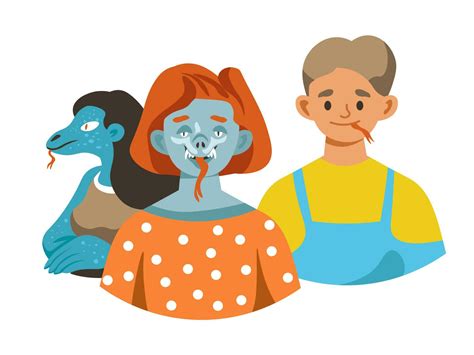 Conspiracy Theory Different Alien Races On Earth 24028301 Vector Art At Vecteezy