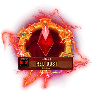 Buy Diablo 4 Red Dust Boost Epiccarry