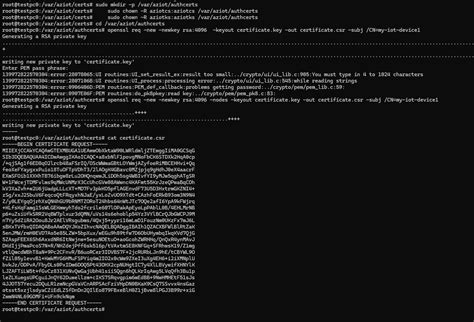 How To Create IoT Edge EST Certificate Authority And Issue Device
