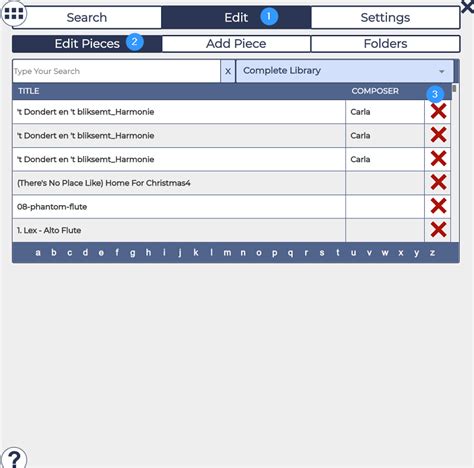 Filelibrary Delete Filespng Musicreader Manual