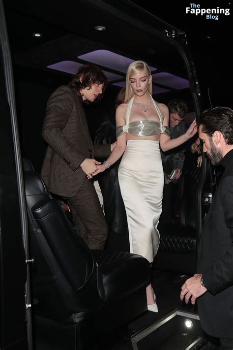 Anya Taylor Joy Flaunts Her Sexy Figure At The Fashion And Film