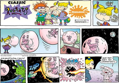 Nickalive Classic Rugrats Comic Strips For November Nickelodeon