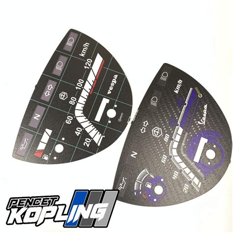 Vespa Excel 150 Excel 200 Spidometer Background Board Shopee Malaysia