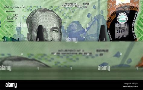 Costa Rica Money Costa Rican Colon Money Pack 3d Illustration 10000