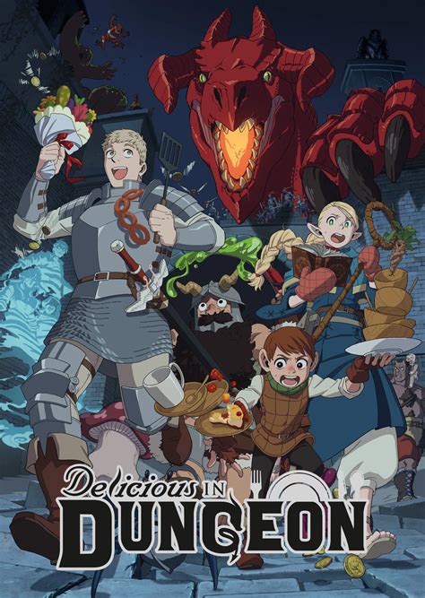 Dungeon Meshi Data De Estreia Revelada AnimeNew
