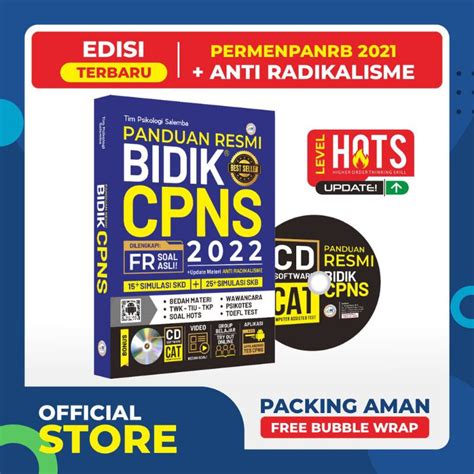 Jual Buku Lolos Panduan Resmi Bidik CPNS Tenaga Medis Dan Pendidik