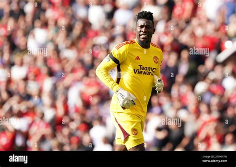 Manchester United Goalkeeper Andre Onana Before The Premier League
