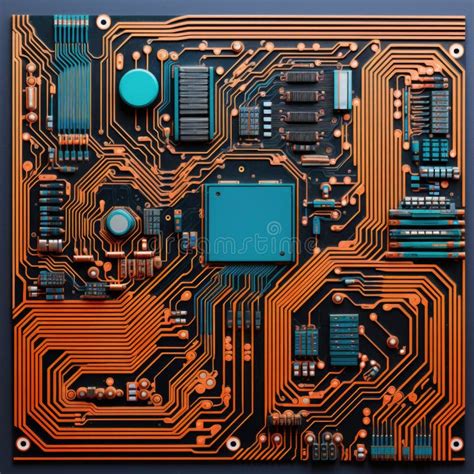 Circuit With Computer Information Processor Mind Of A Computer