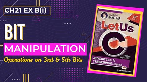 Let Us C Solutions C Programming How To Set Bit On Or Off In C