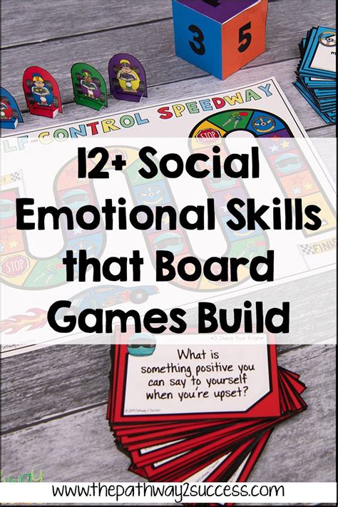 12 Social Emotional Skills That Board Games Build Social Emotional Skills Emotional Skills