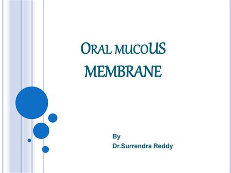 7 Oral Mucosapptx