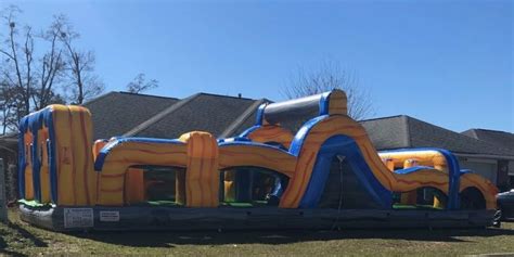 Book Our 40ft Marble Obstacle Course Rental For Your Event