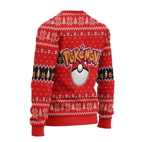 Pikachu Pokemon Ugly Christmas Sweater Anime Xmas T Robinplacefabrics