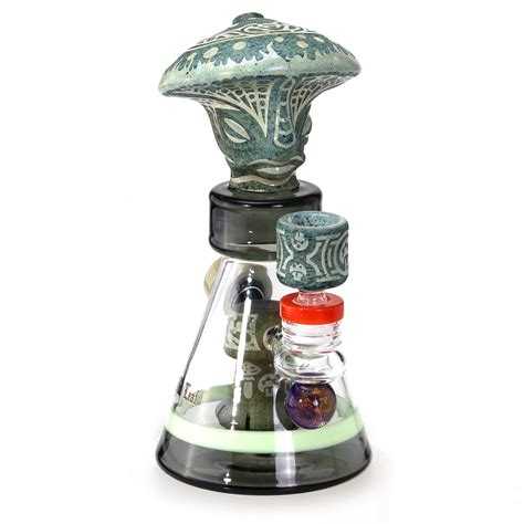 Black Leaf Diffuser Bong Mushroom Wizard Near Dark Shop