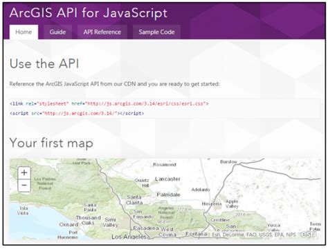 ¿cómo Crear Un Mapa Con La Api Javascript De Esri