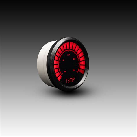 Temperature Analog Led Bargraph Black Bezel B9113