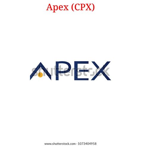 Vector Apex Cpx Digital Cryptocurrency Logo Stock Vector Royalty Free