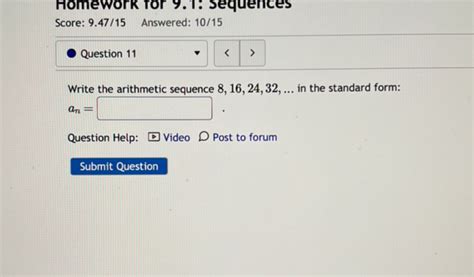 Score 947 15 Answered 10 15 Question 11 Write StudyX