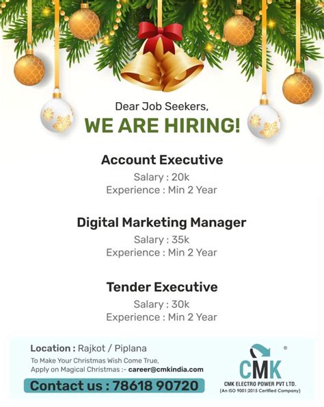 Hitesh Sondarva Lion On Linkedin Opportunity Hiring Cmk Urgentrequirement Christmas